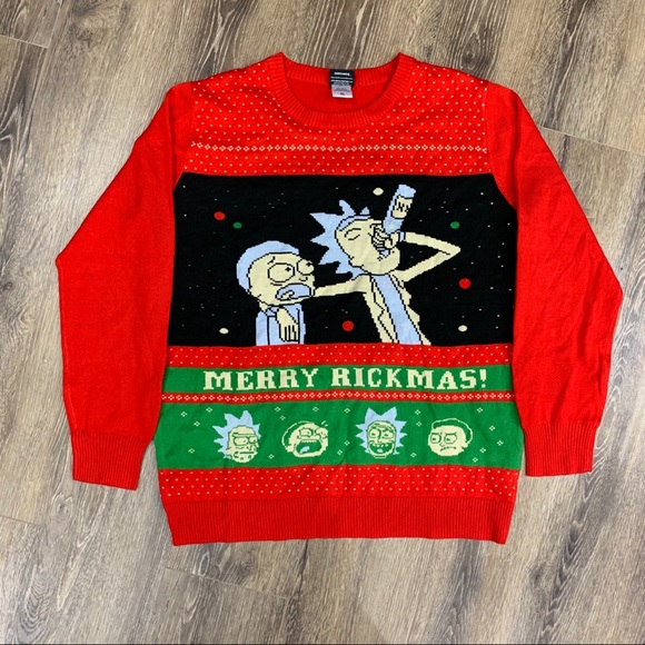 adult swim | Sweaters | Rick And Morty Christmass Sweater | Poshmark
